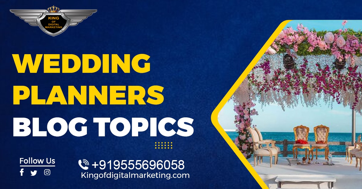 Wedding planners Latest Blog Ideas, Wedding planners Blog Topics