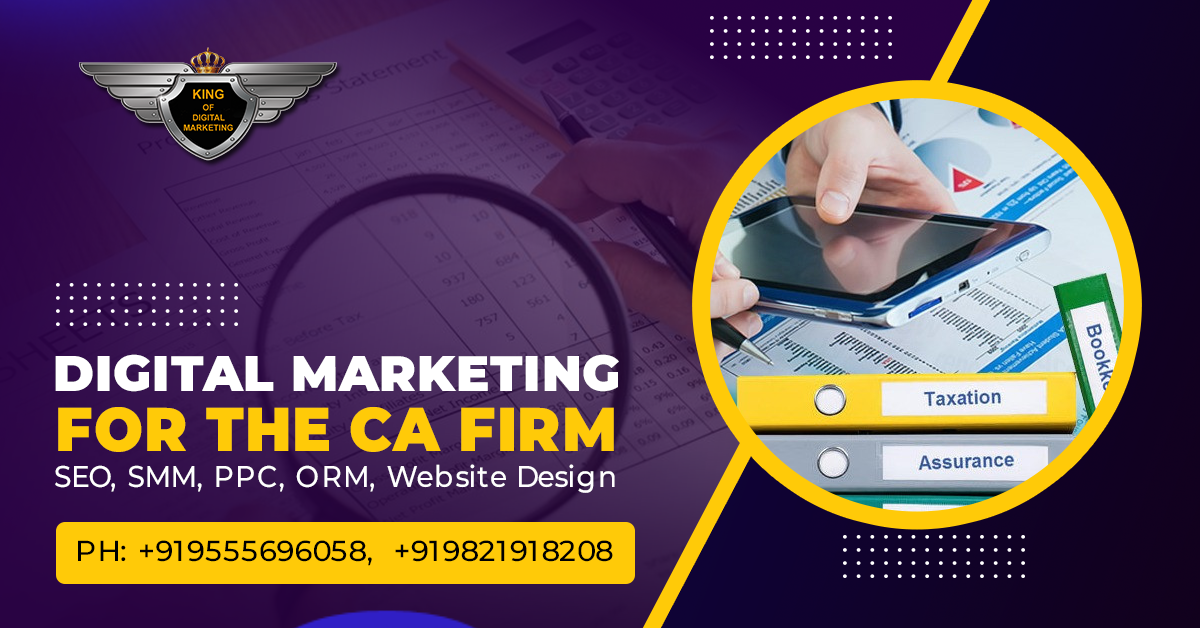 Digital Marketing for CA Firm, SEO, Social Media, PPC