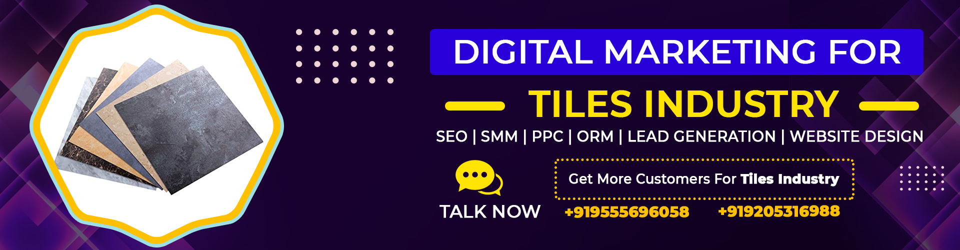 Digital Marketing for Tiles Industry,SEO,Social Media, PPC
