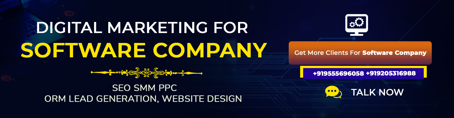Digital Marketing for Software Company,SEO,Social Media,PPC