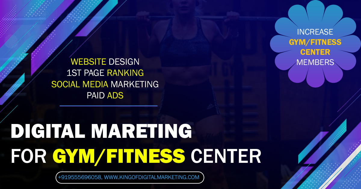 Digital Marketing for Gym/Fitness Centre SEO, Social Media, PPC