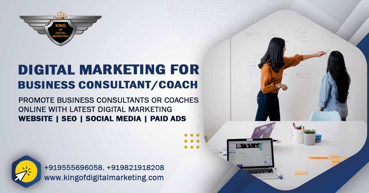 Digital Marketing for Business Coach or Consultant,SEO,Social Media,PPC