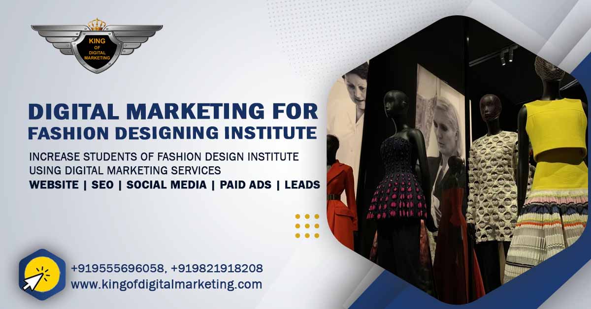 Digital Marketing for Fashion Designing,SEO,Social Media,PPC