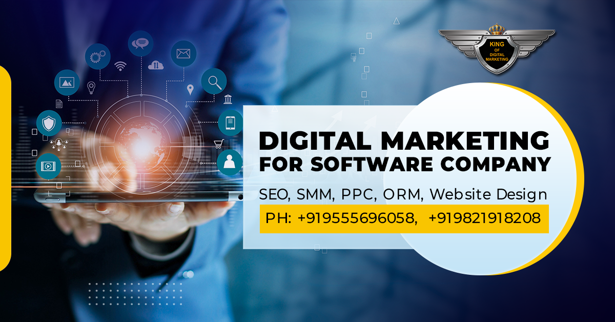 Digital Marketing for Software Company,SEO,Social Media,PPC