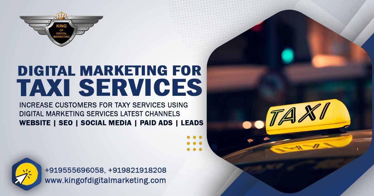 Digital Marketing for Taxi Services,SEO,Social Media,PPC
